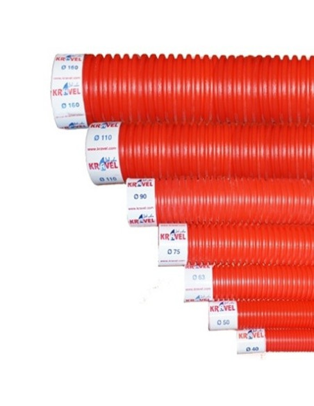 Tube gorge rouge – Résistance pour vos installations techniques