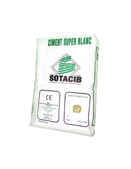 Ciment Blanc CEM I 52.5N